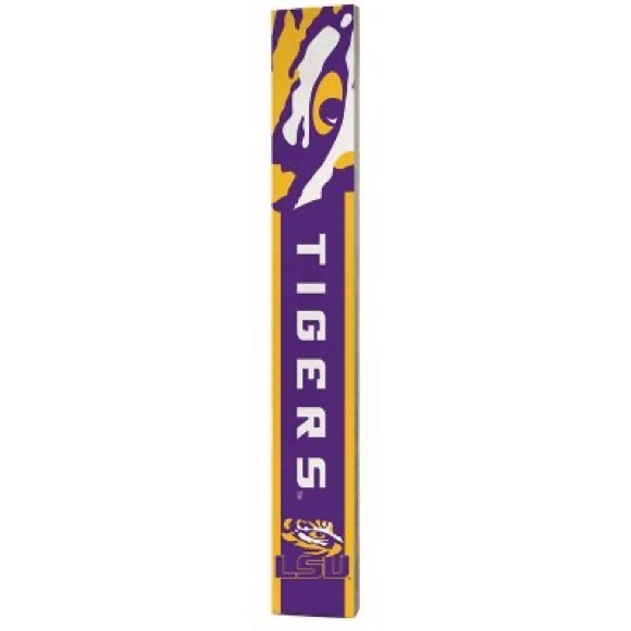 NCAA | Accents | Lsu Tigers Officially Licensed Ncaa Porch Greeter Sign ...